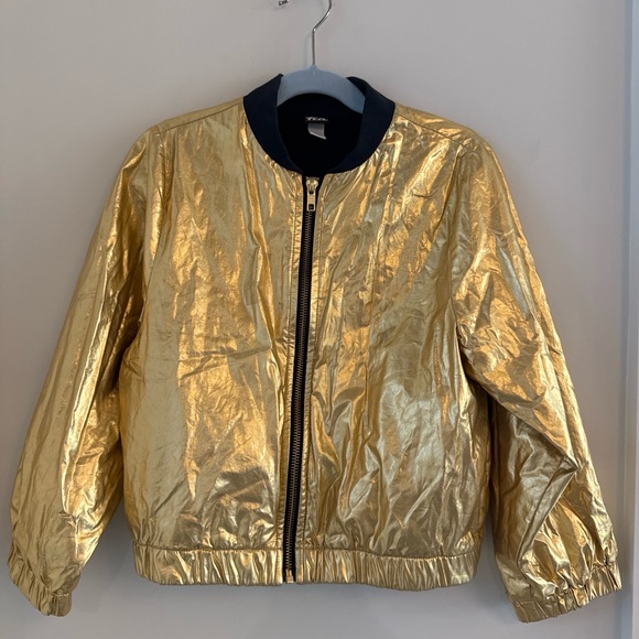 Tea Collection | Jackets & Coats | Tea Collection Metallic Gold Kids ...